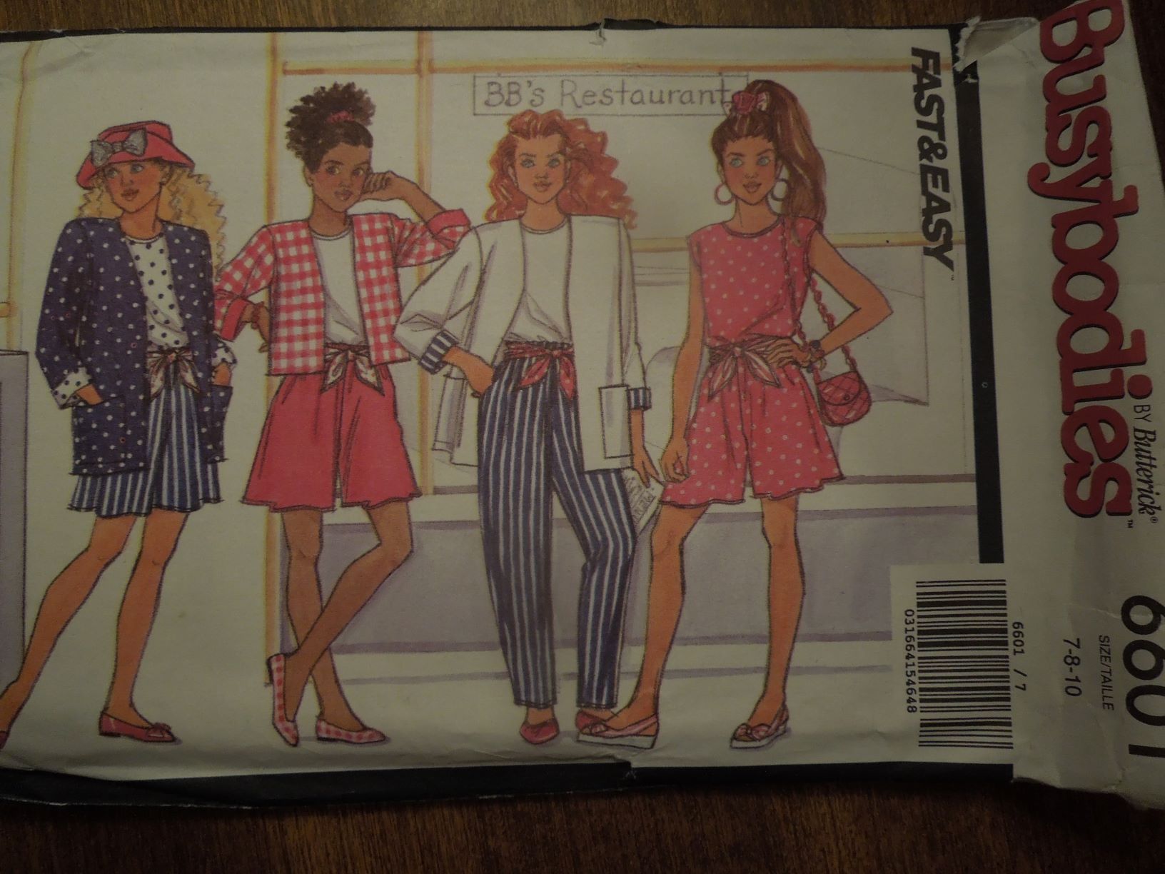 Busybodies 6601, Girls, Separates, Size 7 to 10, Uncut Sewing Pattern ...